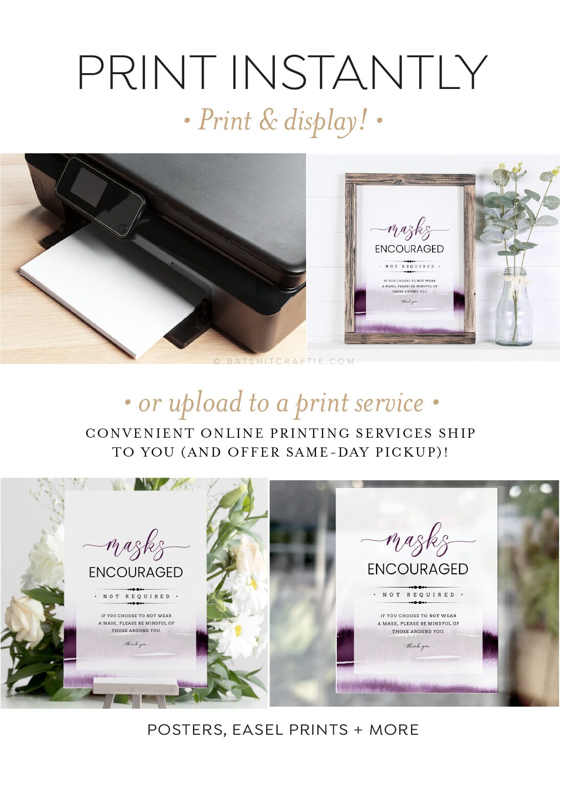 Fully Editable 8x10 PRINTABLE SIGN Access Instantly | Etsy