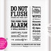Pump Tank Alarm Printable Sign protected by Copyright - Etsy