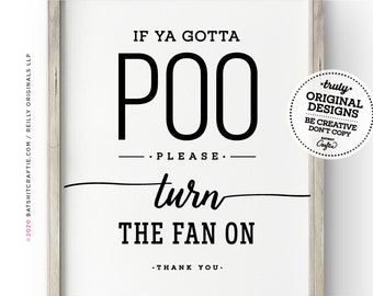 Turn Fan on Sign - Etsy