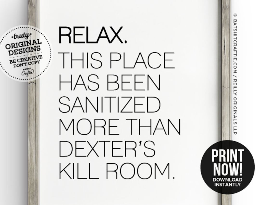 Funny Sanitization PRINTABLE SIGN ~ Has Been Sanitized More Than Kill ...
