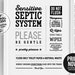 Septic System Sign PRINTABLE Art Cute Bathroom Poster - Etsy