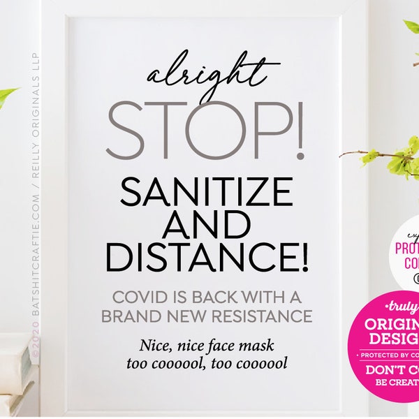 Covid Mask Funny Signs - Etsy