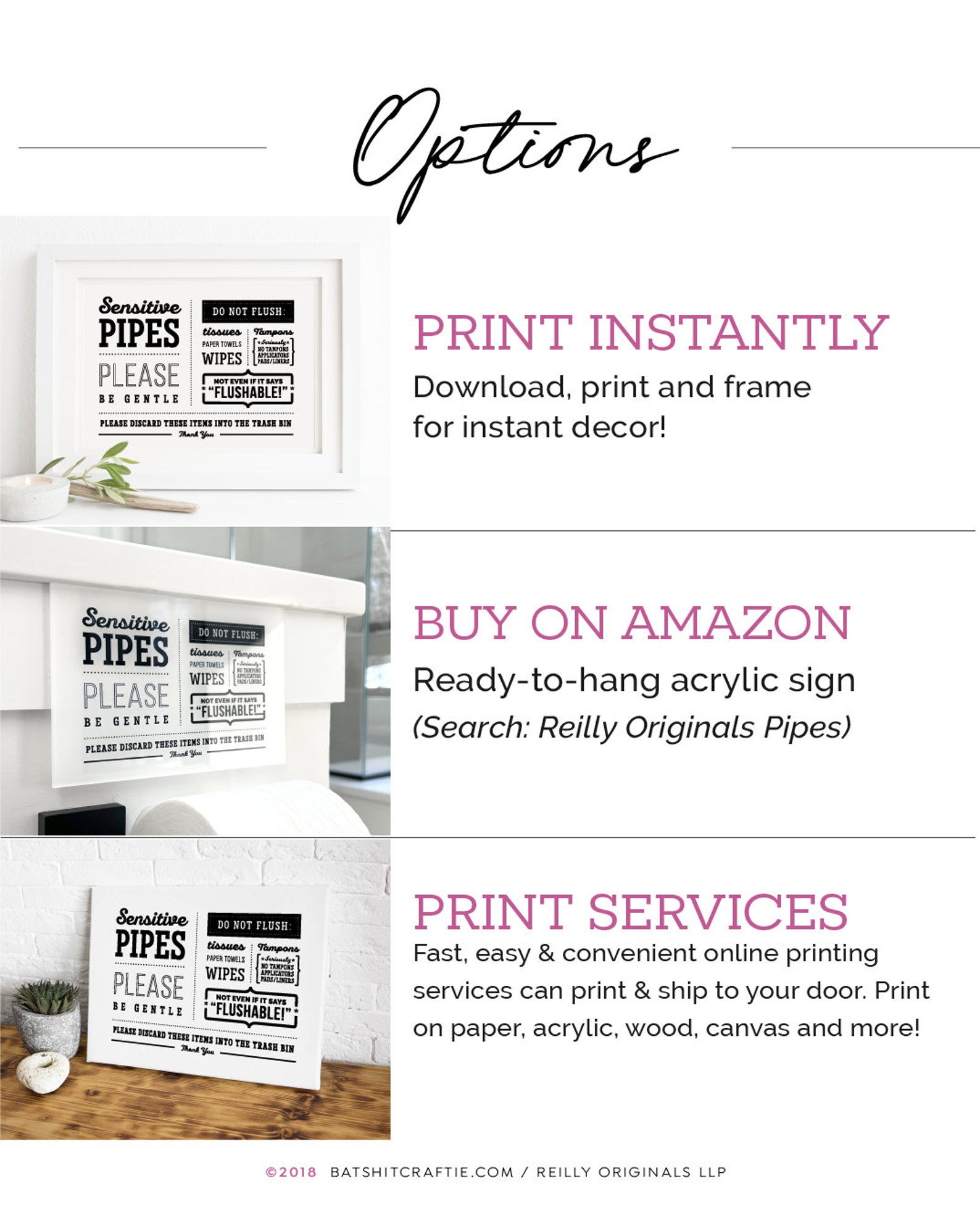 Sensitive Pipes Sign Ready to Ship or Print at Home - Etsy