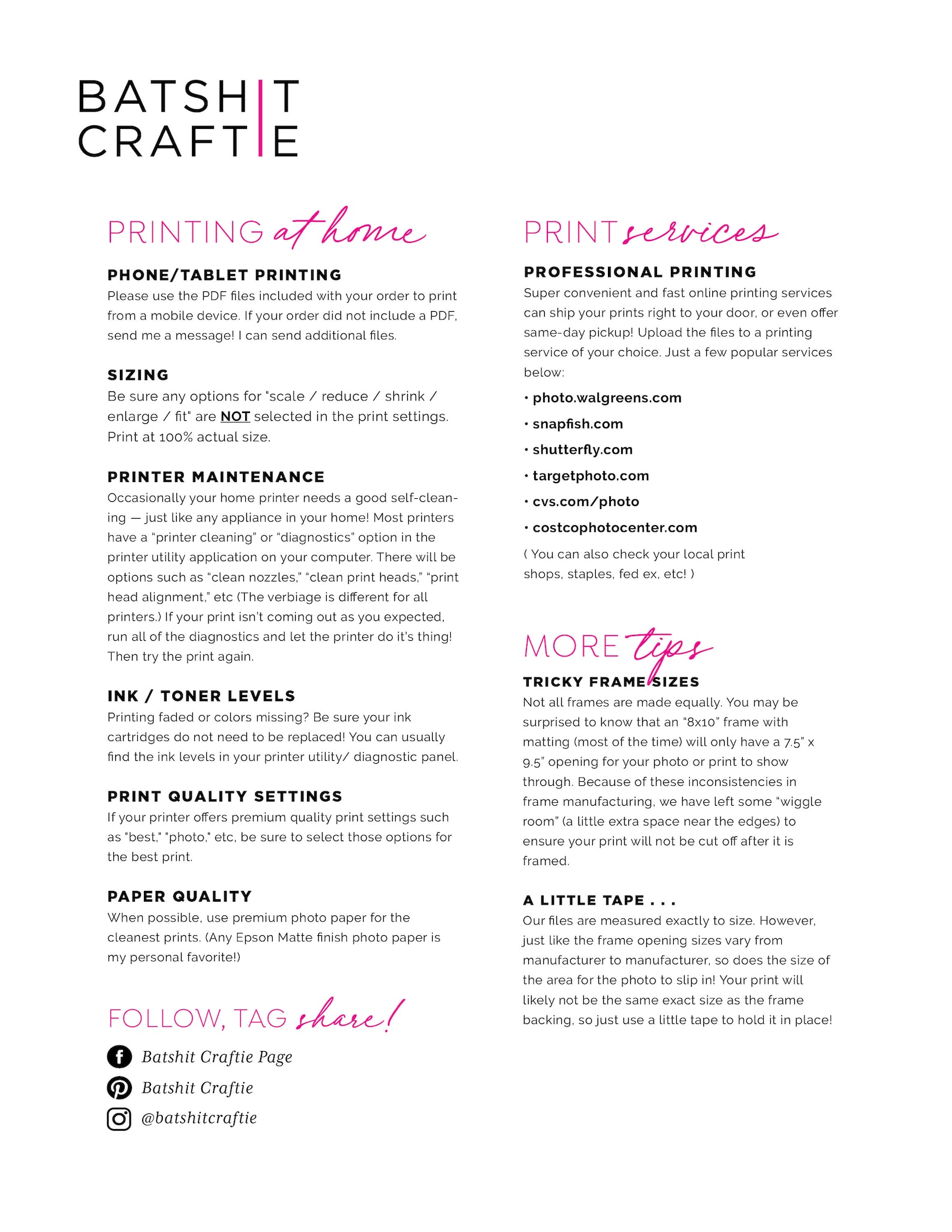 Fully Editable PRINTABLE SIGN Template 5x7 8x10 - Etsy