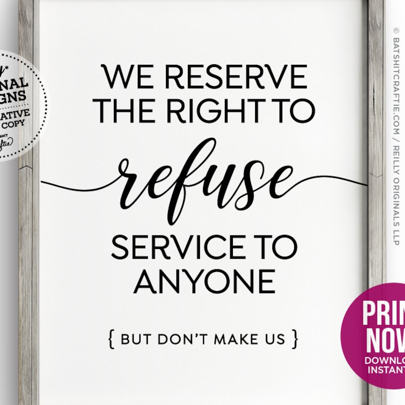 Customer Service Sign - Etsy