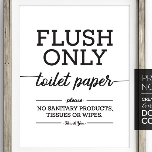 Flush Only Toilet Paper Printable Sign Spanish No Sanitary Etsy flush-only-toilet-paper-printable-sign-spanish-no-sanitary-etsy