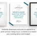 Wear a Mask Sanitize Often Keep Your Distance PRINTABLE SIGN Office ...