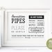 Sensitive Pipes Sign Ready to Ship or Print at Home Instantly Cute do ...