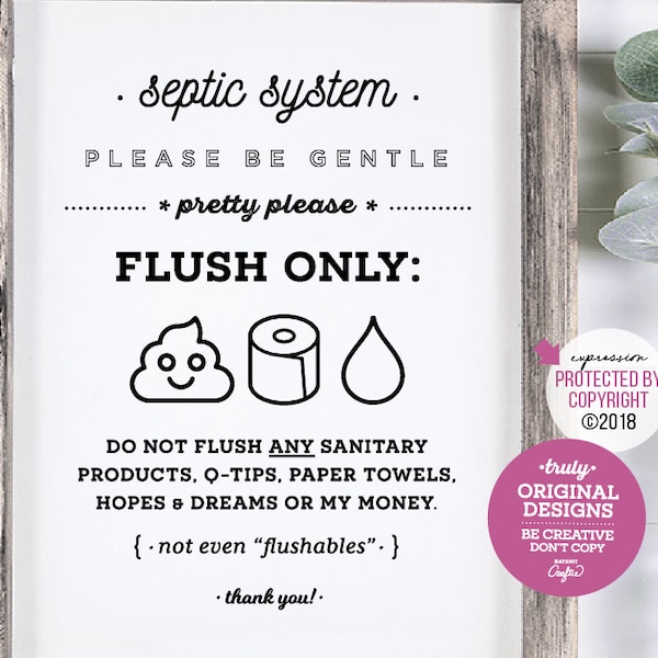 Pee Only Bathroom Sign - Etsy