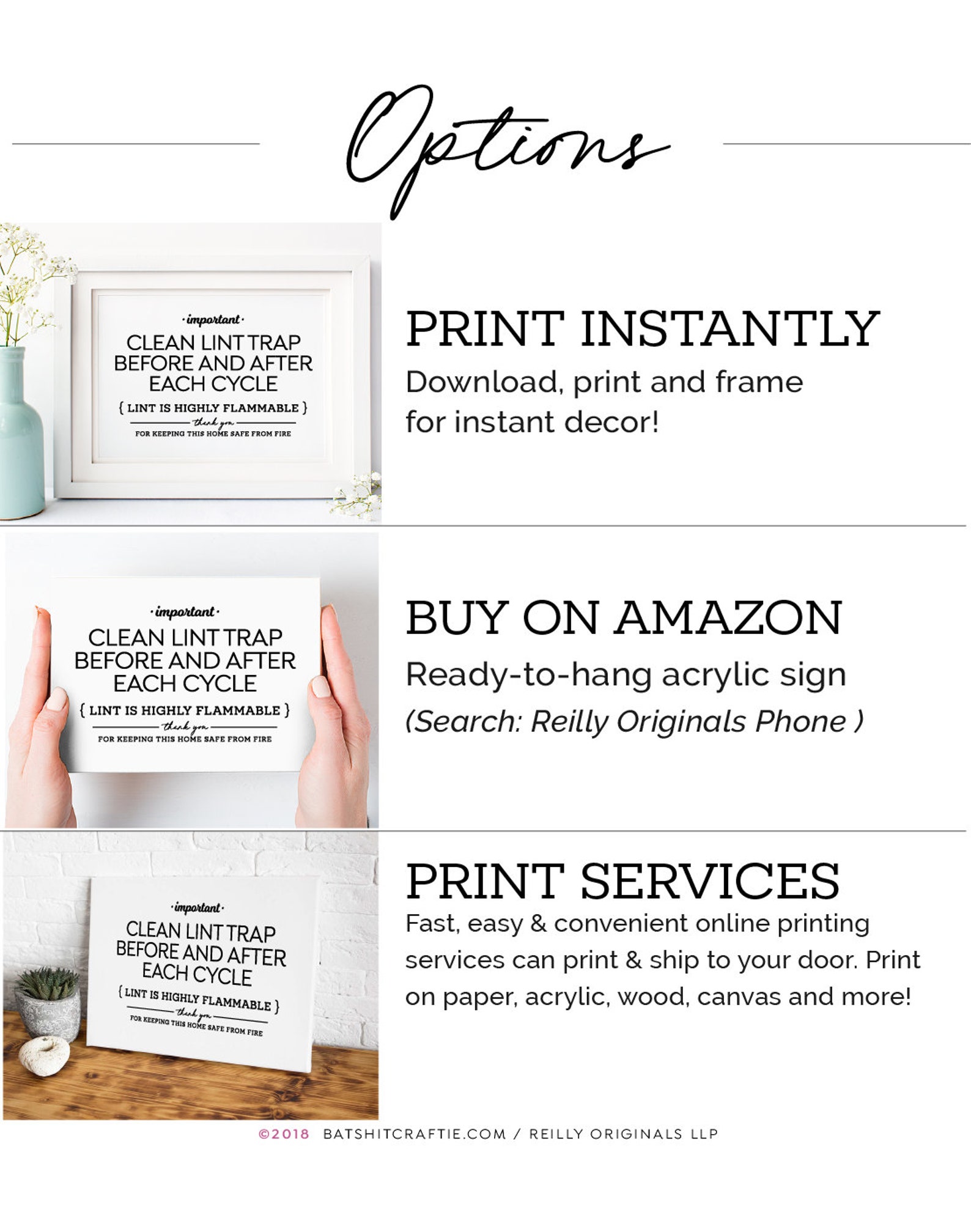 Please Clean Lint Trap Sign Ready to Ship or Print at Home - Etsy Canada