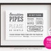 Septic System Sign PRINTABLE Bathroom Sensitive Plumbing Pipes - Etsy