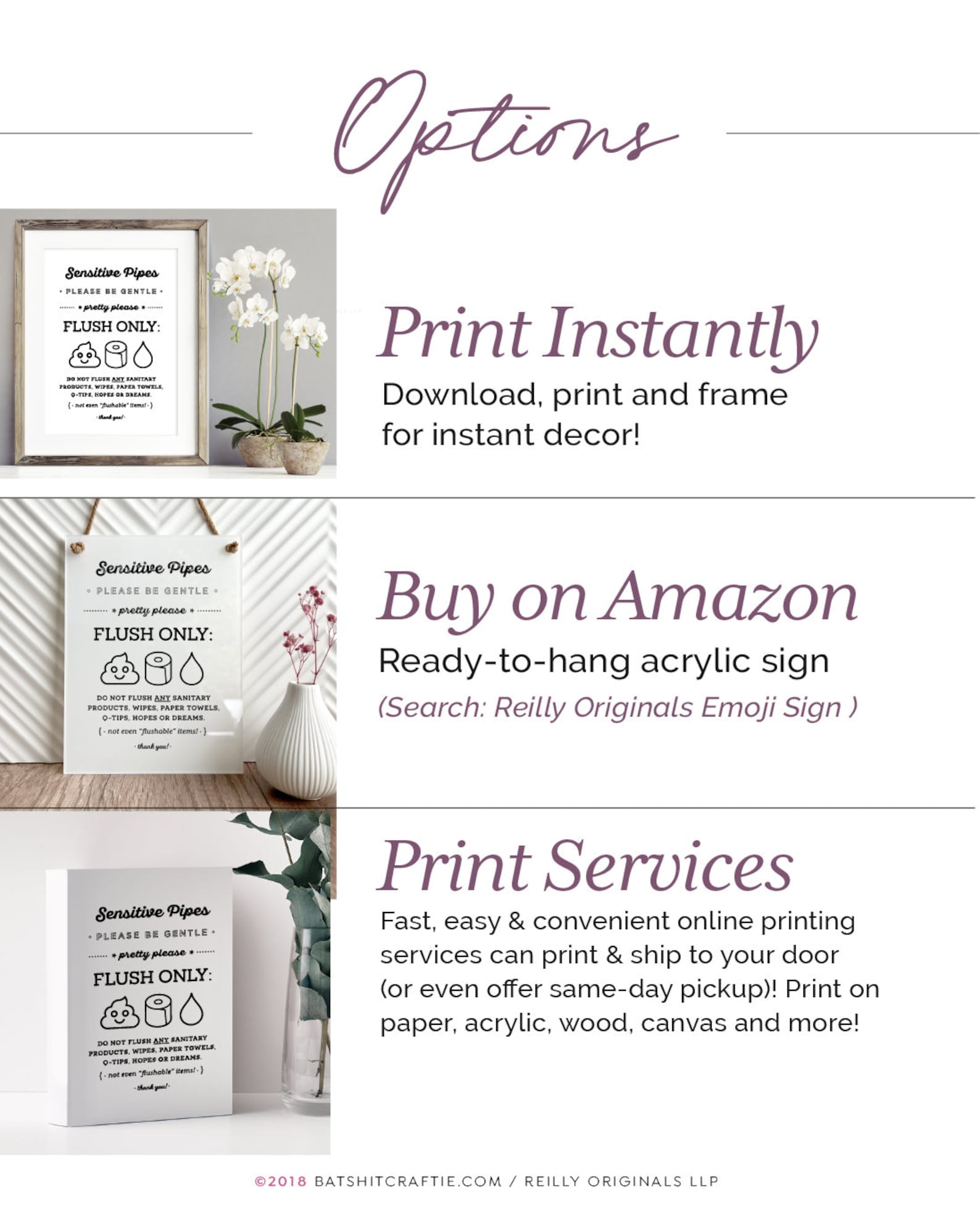 Cute Sensitive Pipes Emoji Printable Sign ~ Please Be Gentle, Flush ...