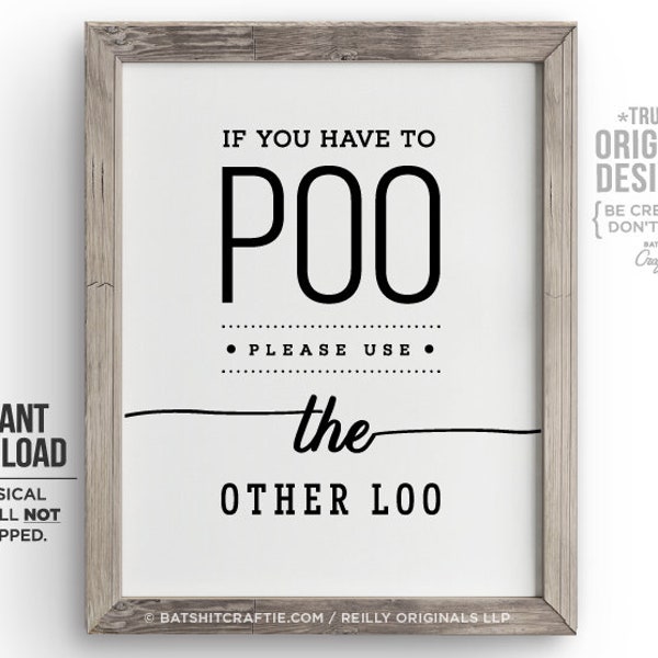 Number 2 Poo Spray - Etsy