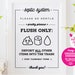 Cute Septic System Printable Sign now Protected by - Etsy