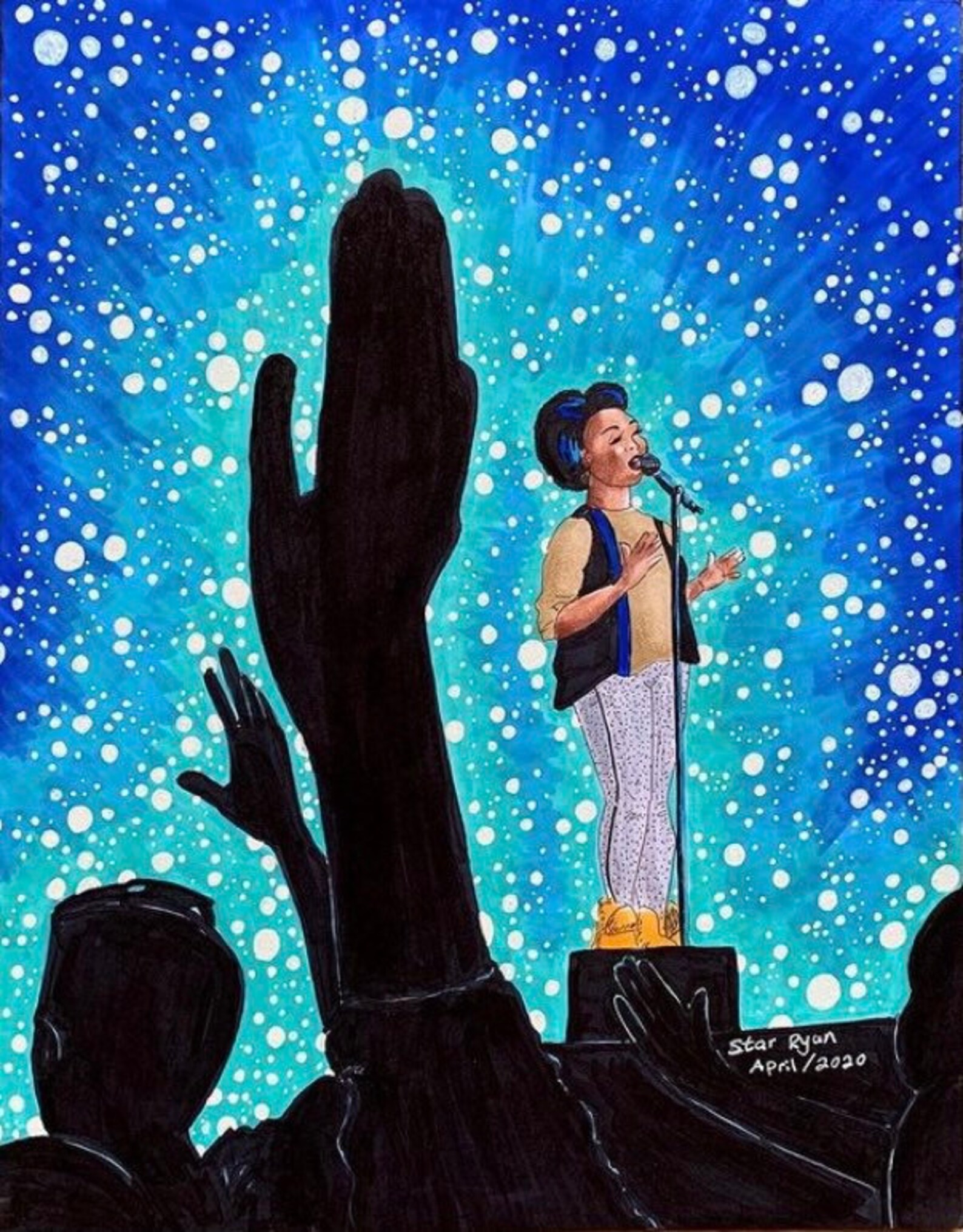 CHRISTIAN ART PRINTS Worship and Praise Church Art Print - Etsy