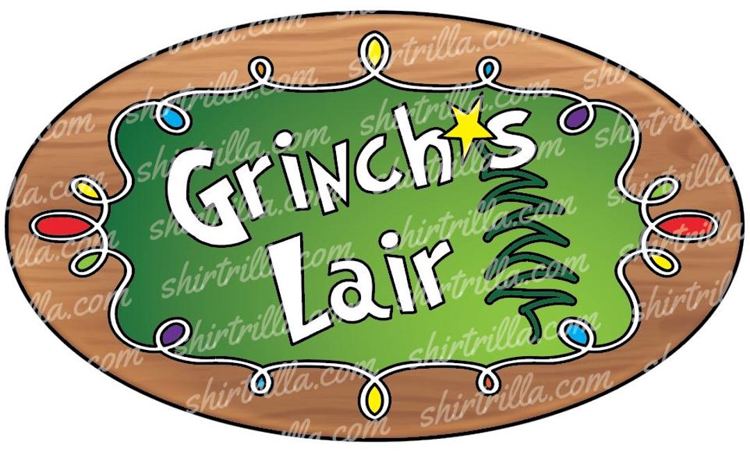 Grinch's Lair Vector Download - Etsy
