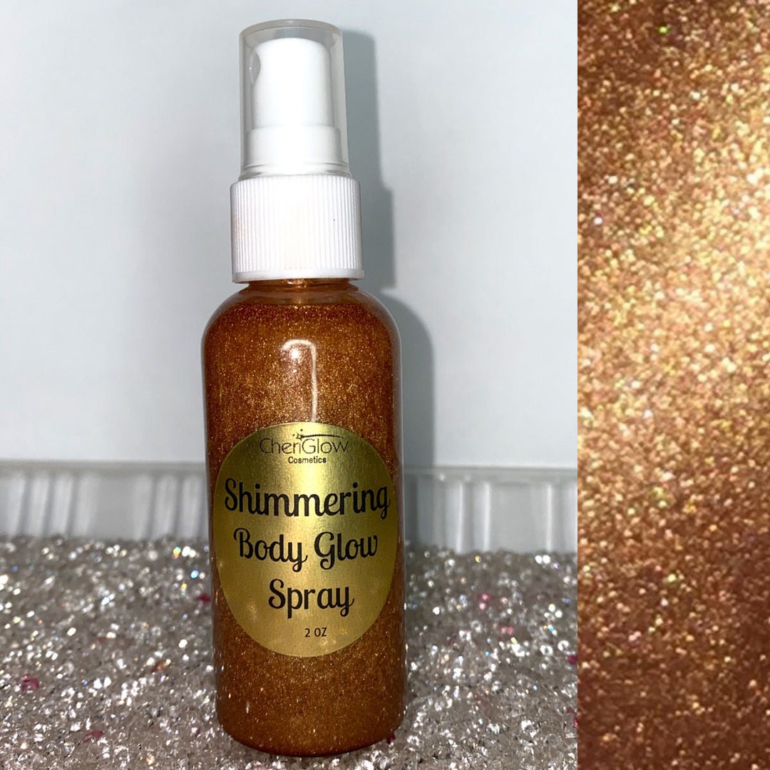 Bronze Goddess - Shimmering Body Glow Spray. Sun Kissed Body Glow. Non ...