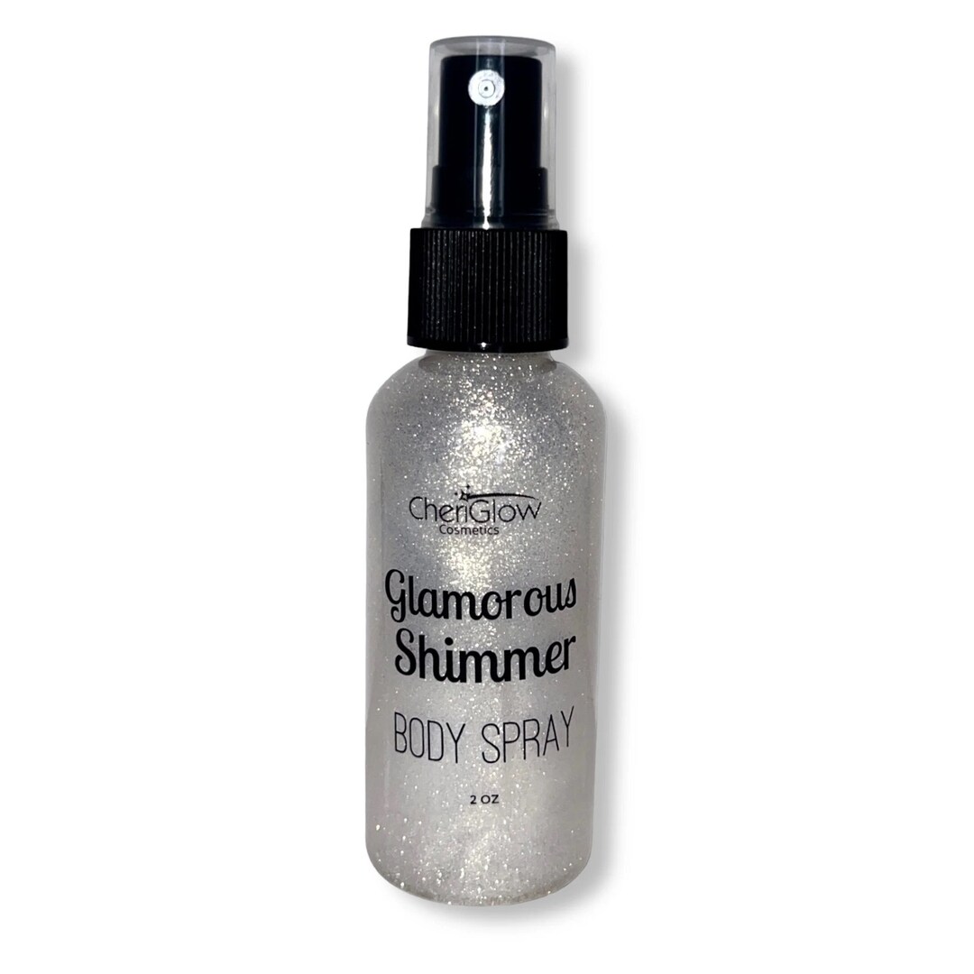 Glamorous Shimmer Body Spray - Icey. Dazzle. Non-greasy, Long-lasting ...
