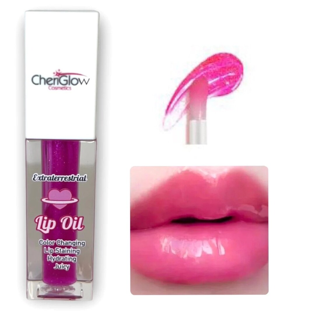 Dolly Lip Oil Color Changing Black to Pink Lip Staining Long Lasting Hydrating Non Stick - Etsy