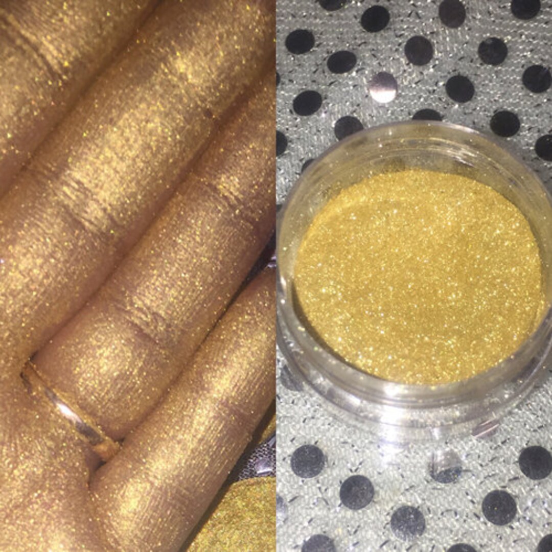 Gold Highlighter, Glow Digger Diamond Loose Highlighter, Pigment ...