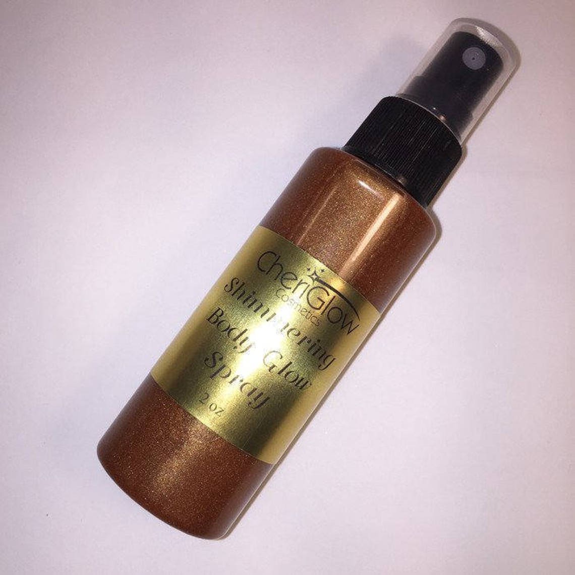 Bronze Goddess Shimmering Body Glow Spray (2 Oz.), Illuminating Body ...