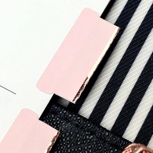 Blank Foiled Tab Stickers - Etsy