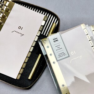 Tabbed Dividers, Filofax Divider, A5 Tabbed Dividers, Planner Dividers ...