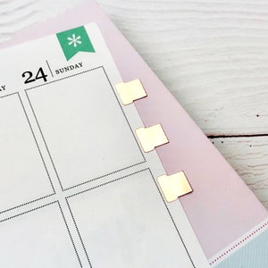 Blank Foiled Tab Stickers - Etsy