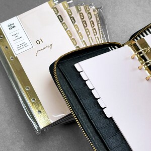 Tabbed Dividers, Filofax Divider, A5 Tabbed Dividers, Planner Dividers ...