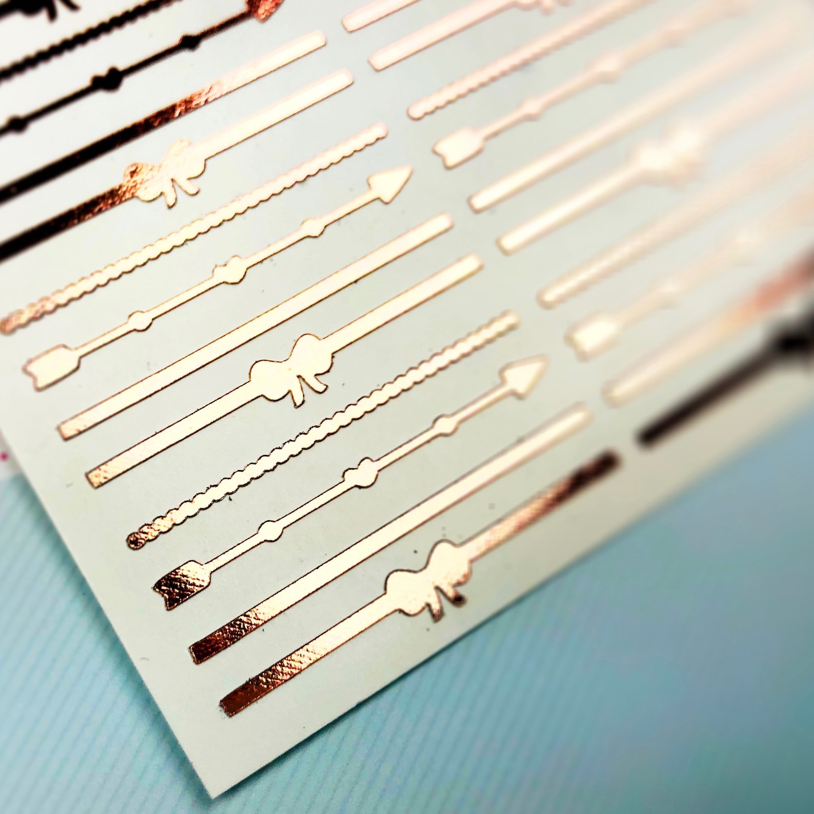 Mixed Foiled Divider Stickers - Etsy UK