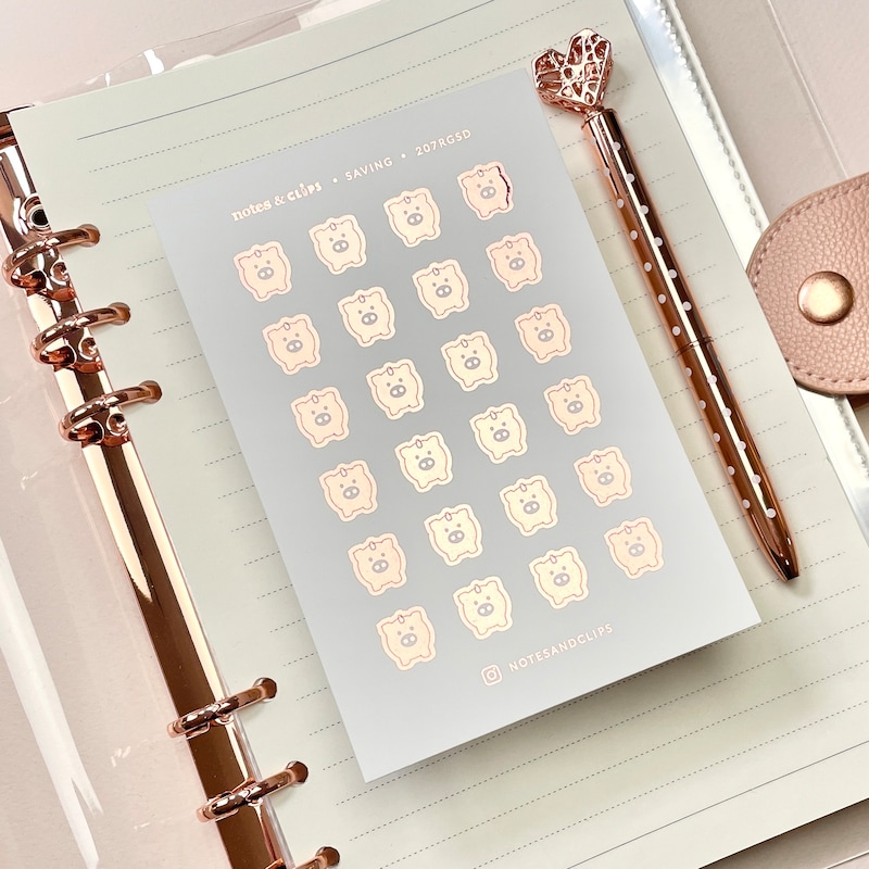 Money Planner Stickers - Etsy