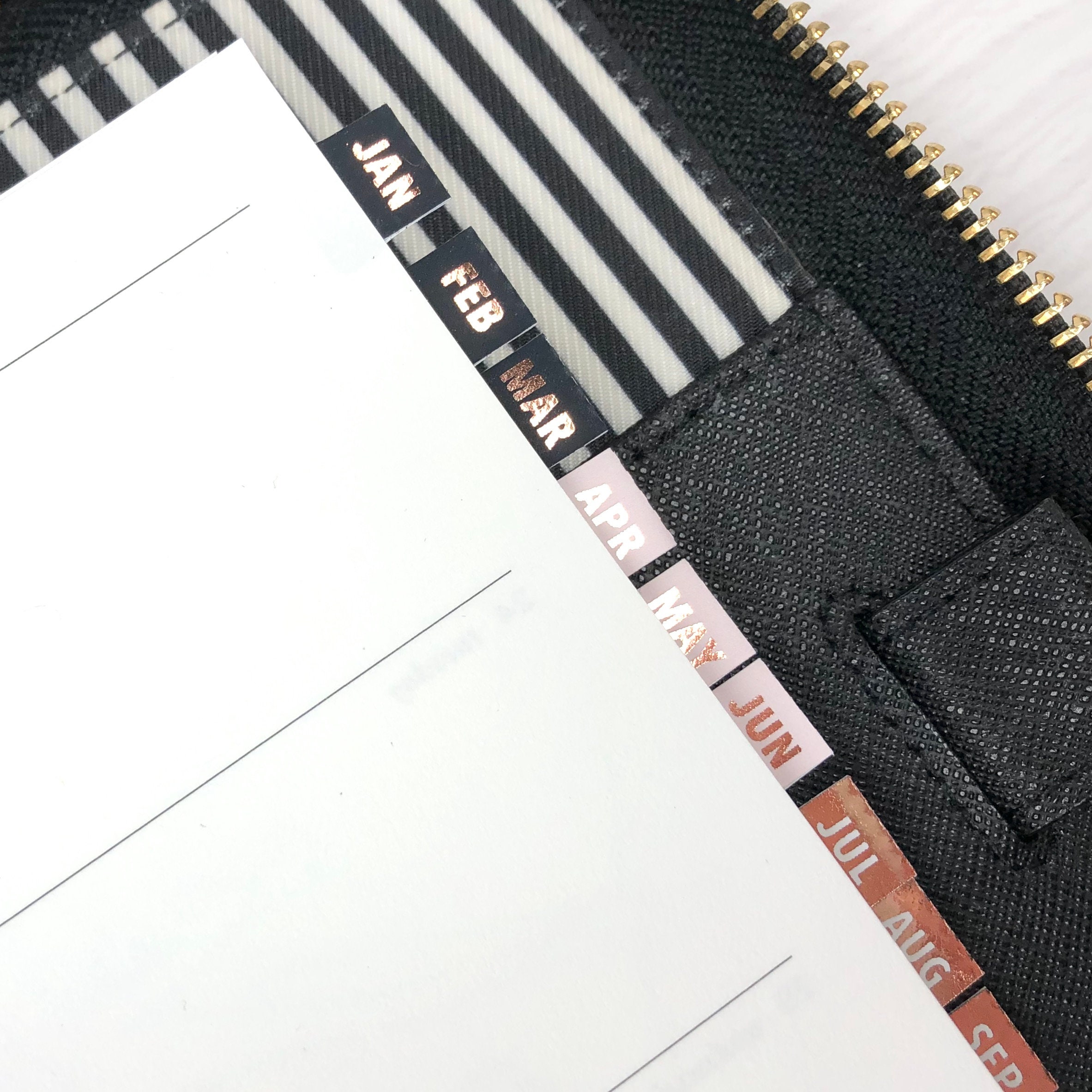 Month Tab Sticker Tab Stickers Month Tabs Monthly Tabs - Etsy UK