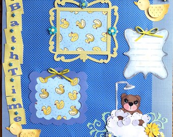 Bath Time Scrapbook | Etsy