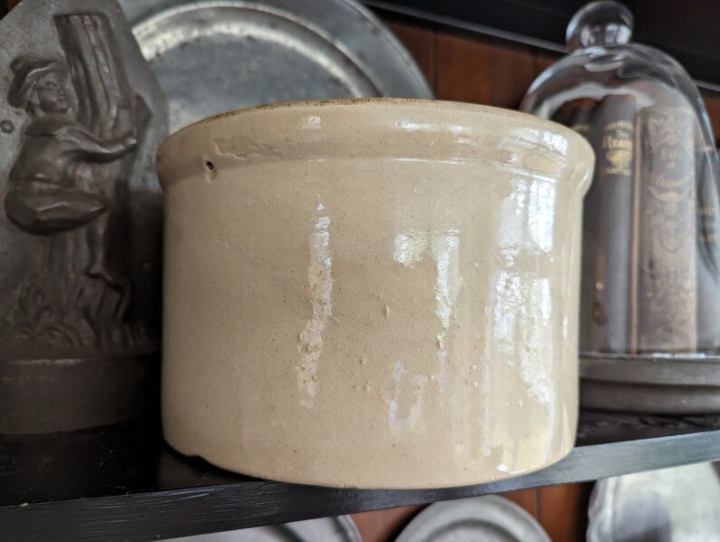 Antique Stoneware Butter Crock - Etsy