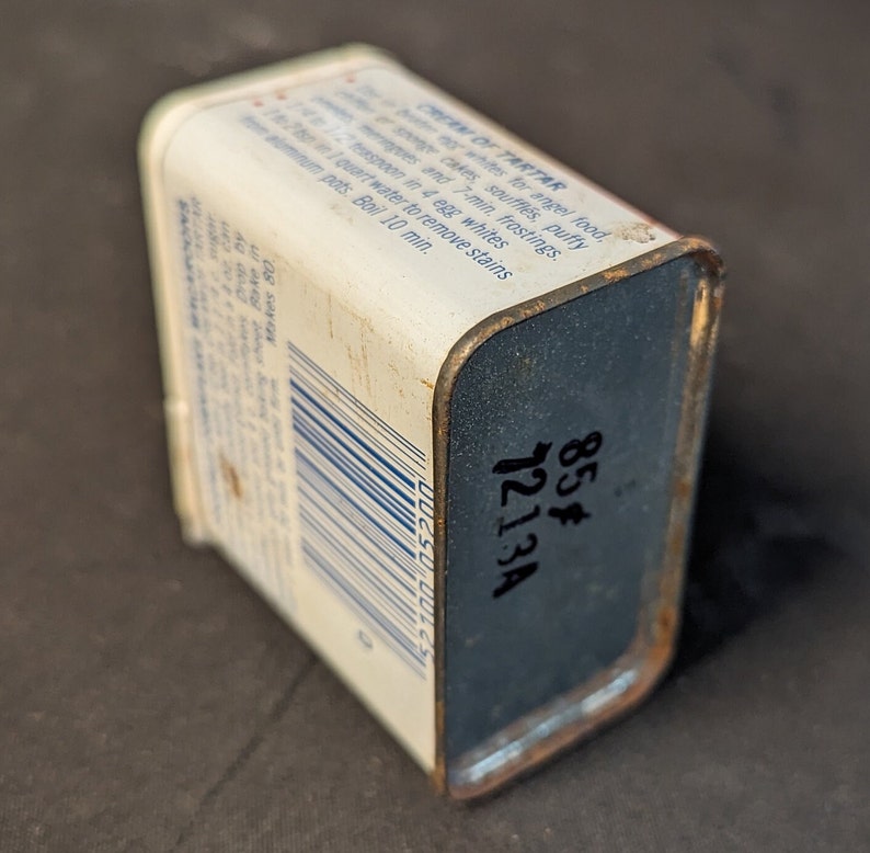 Vintage Mccormick Cream of Tartar in Great Condition - Etsy