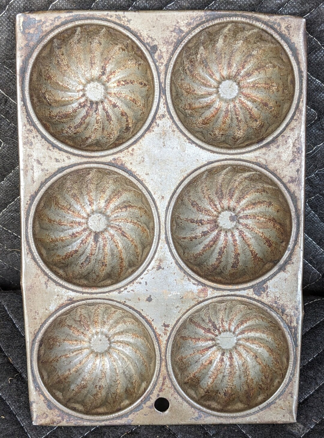 Vintage Mini Bundt Cake Baking Tray - Etsy