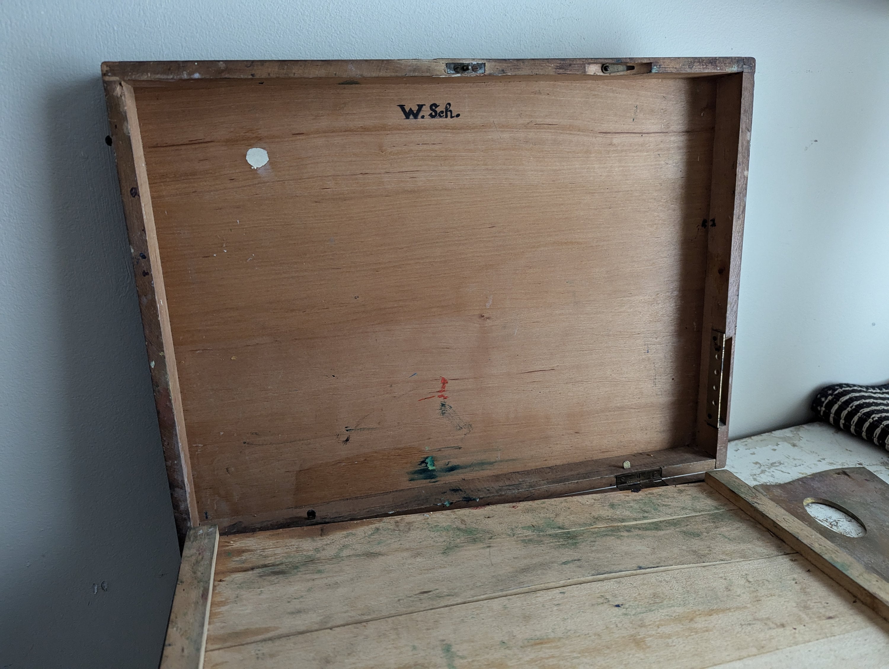 Vintage Antique Wooden Artist Box - Etsy