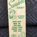 Vintage 1 Quart Sanders Dairy Buttermilk Waxed Carton - Etsy