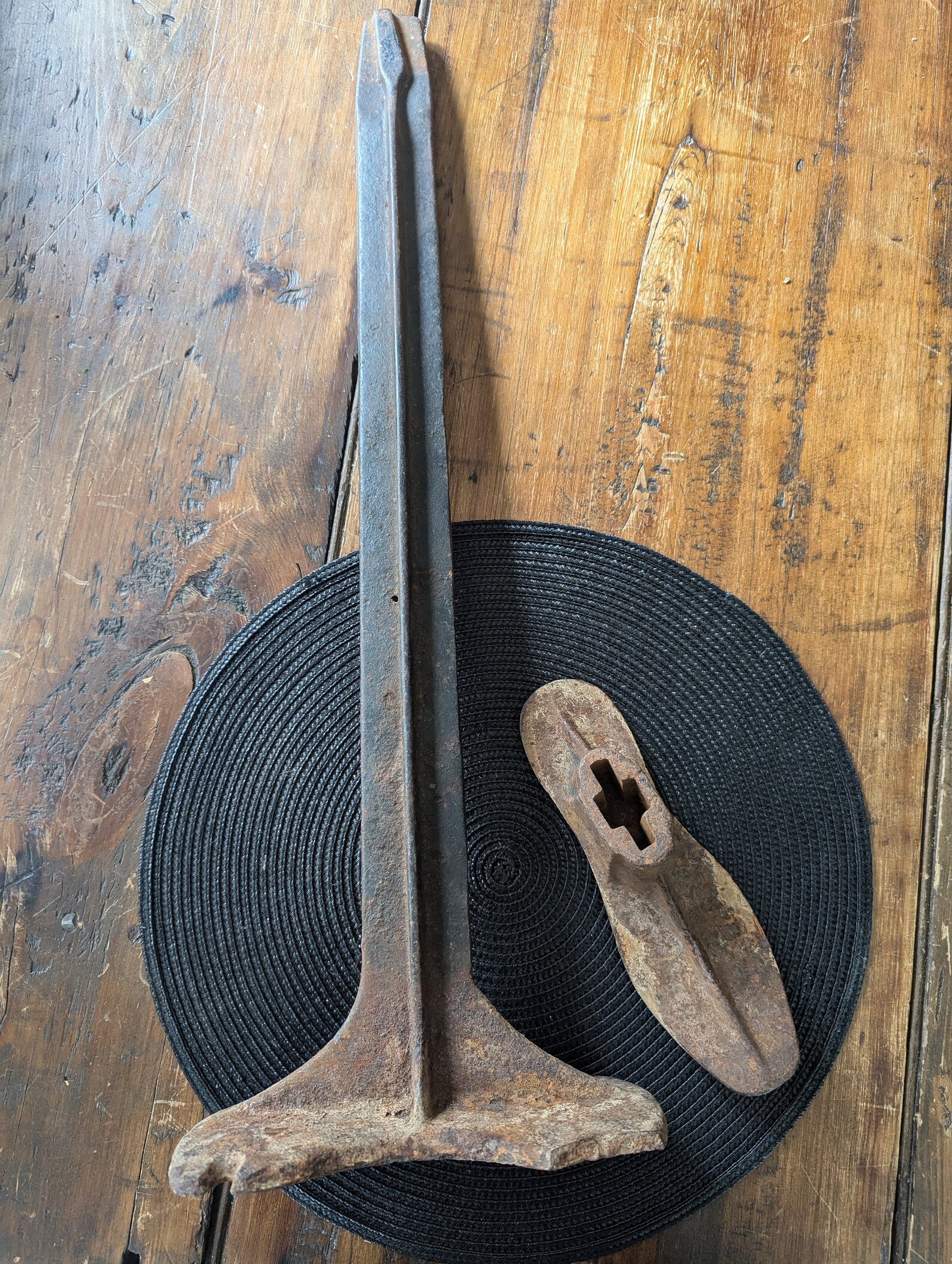 Vintage Cast Iron Foot and Leg Stand - Etsy