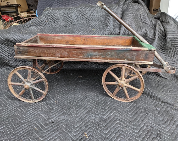 Sherwood Spring Coaster Wooden Antique Wagon - Etsy
