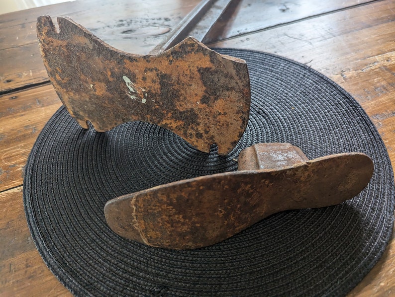 Vintage Cast Iron Foot and Leg Stand - Etsy