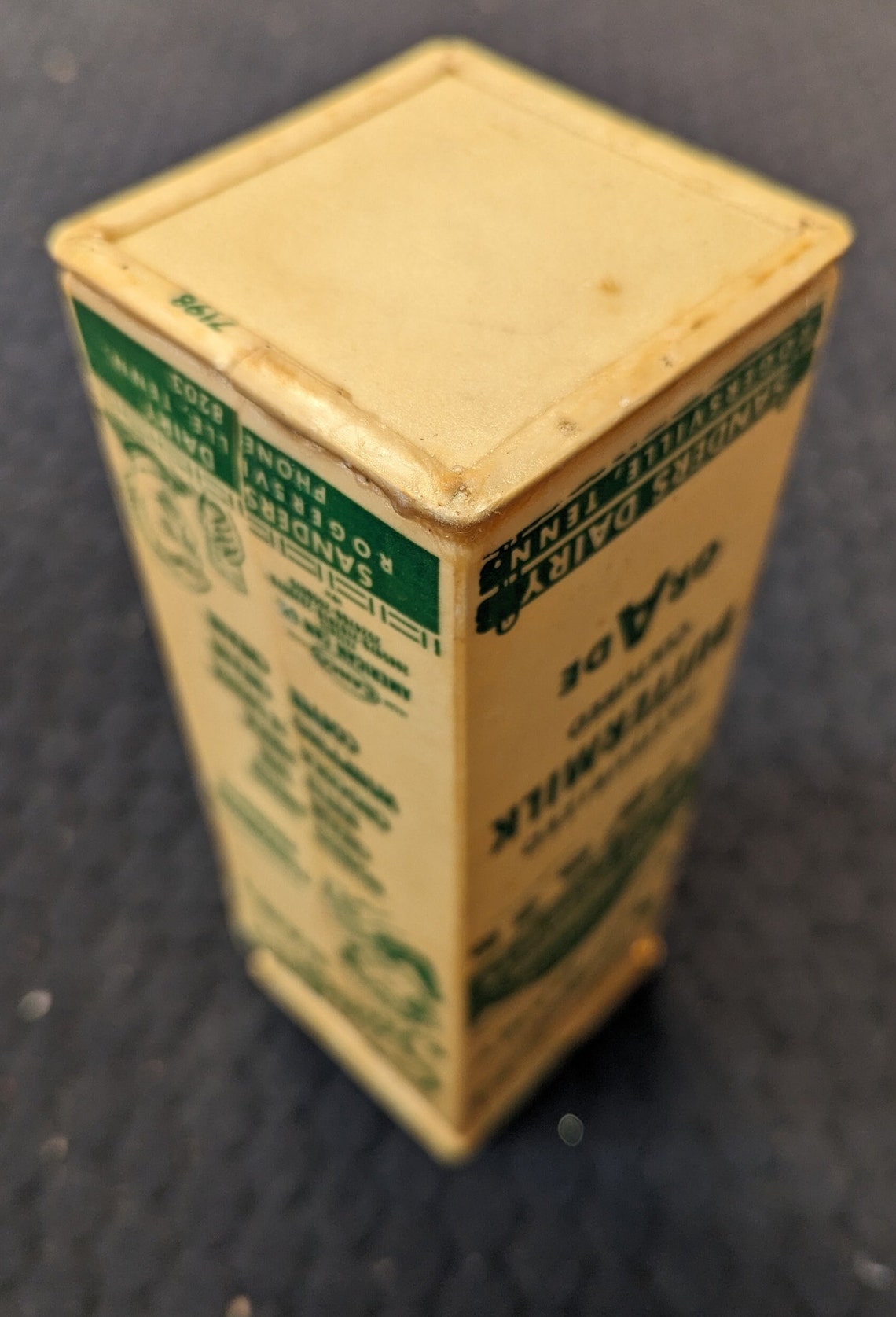 Vintage 1 Quart Sanders Dairy Buttermilk Waxed Carton - Etsy