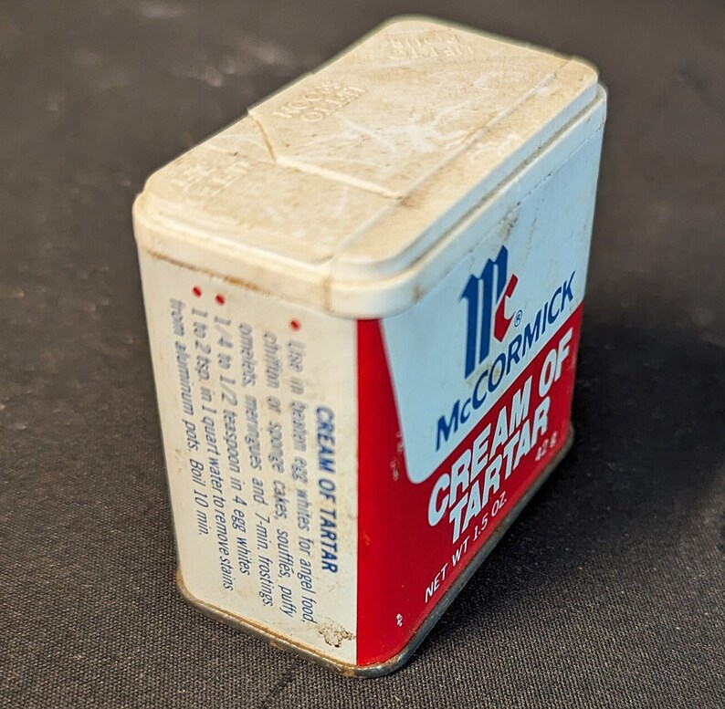 Vintage Mccormick Cream of Tartar in Great Condition - Etsy