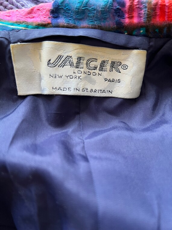 Rare 70s JAEGER made in 1972 Colorful Glam Rock Blaze… - Gem