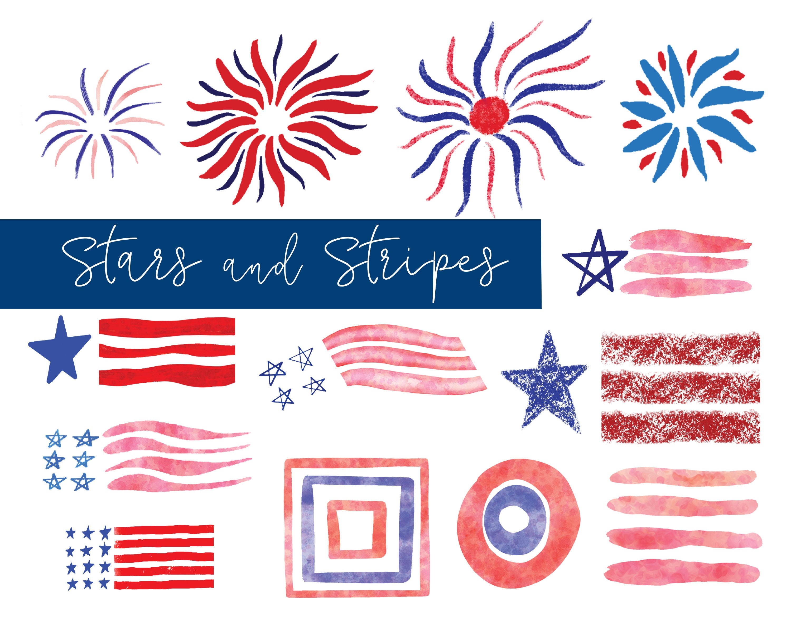 July 4th Clipart, Independence Day Art, 4th of July Clip Art ...