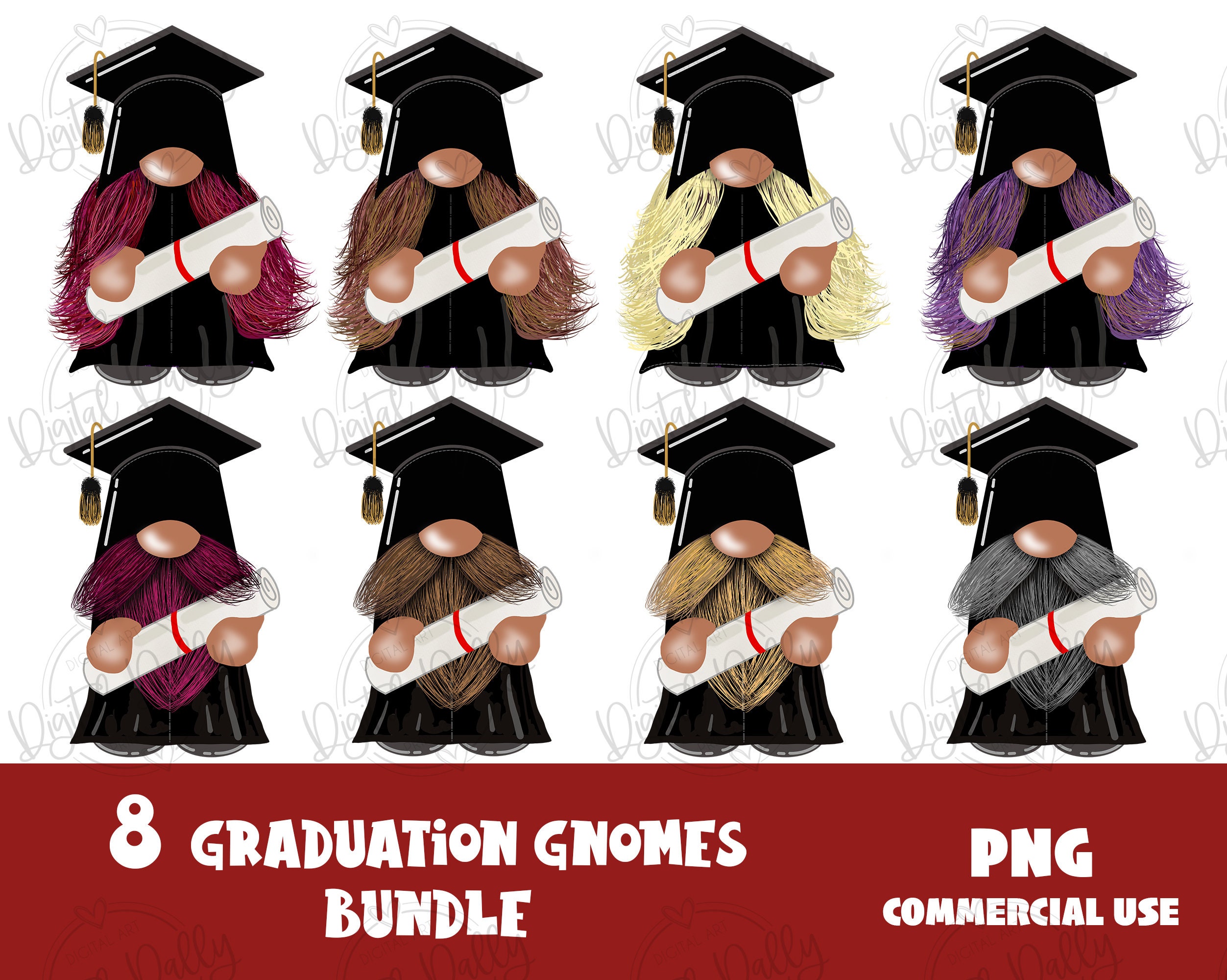 Graduation Gnome PNG Clipart, Graduation Gonk, Hand-drawn Watercolor ...