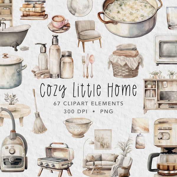 Household Items Clip Art - Etsy