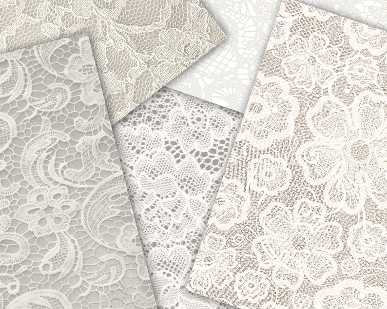 Vintage Wedding Digital Paper Wedding Romantic Backgrounds - Etsy