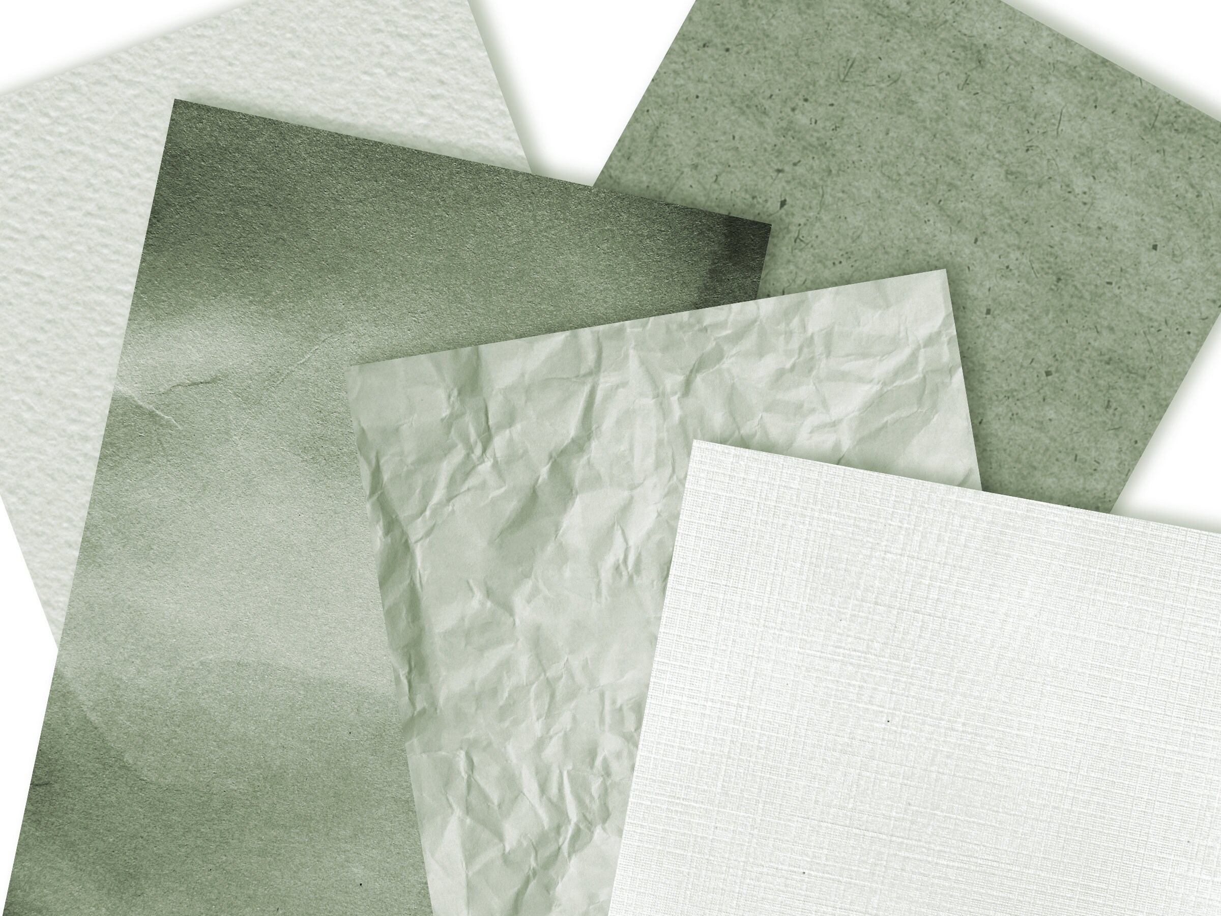 Sage Paper Textures Olive Paper Vintage Green Olive Color - Etsy