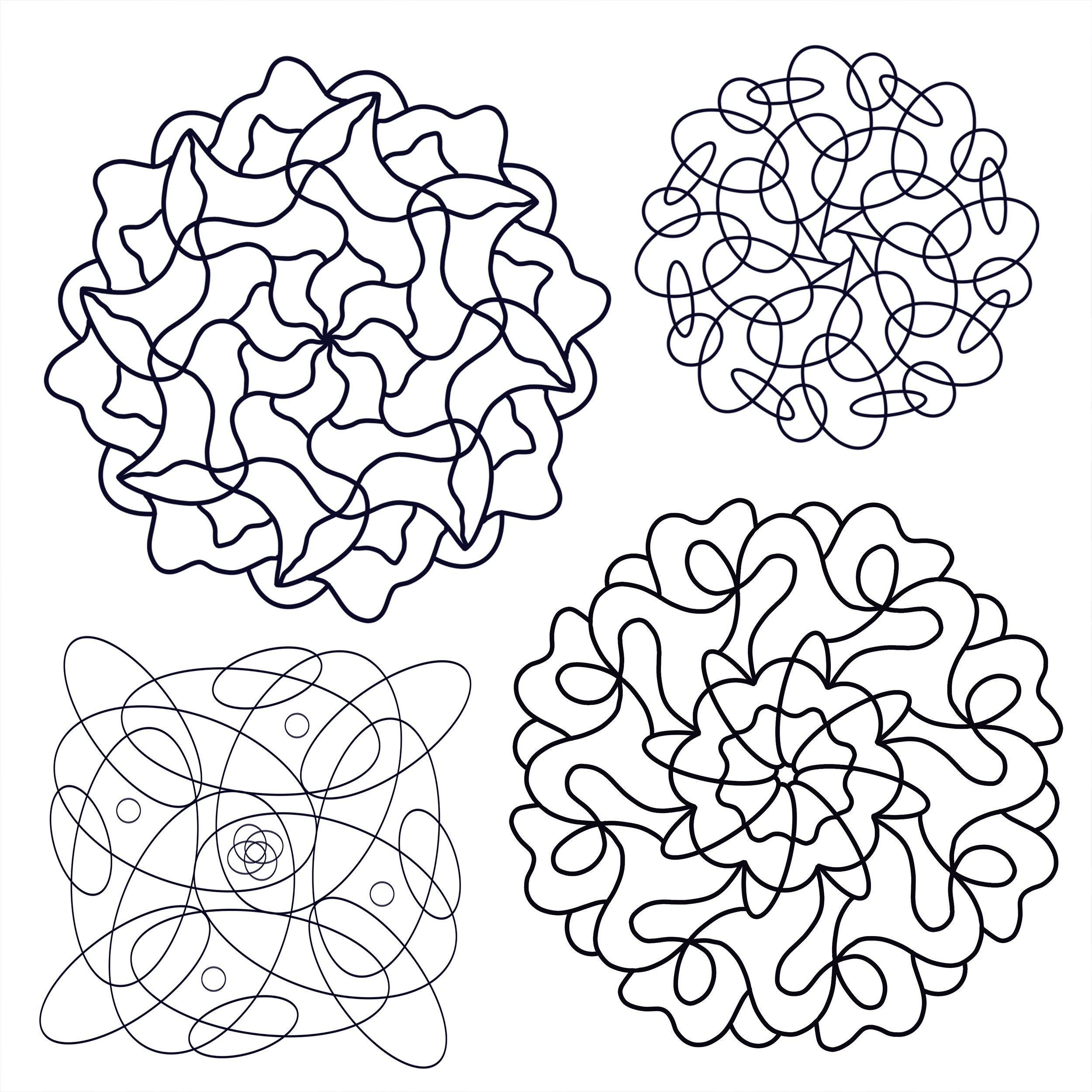 Grounding Art, Coloring Mandalas, Procreate Brushset, Art Therapy ...